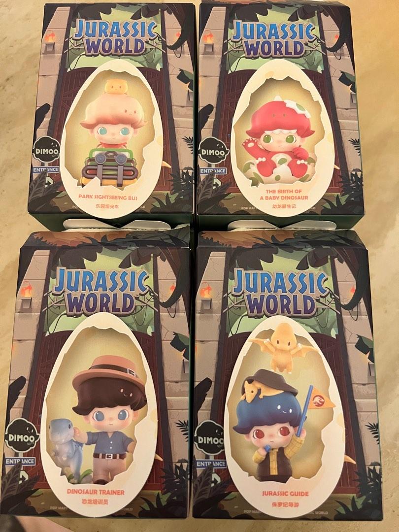 WTT Popmart Dimoo Jurassic World series, Hobbies & Toys, Memorabilia ...
