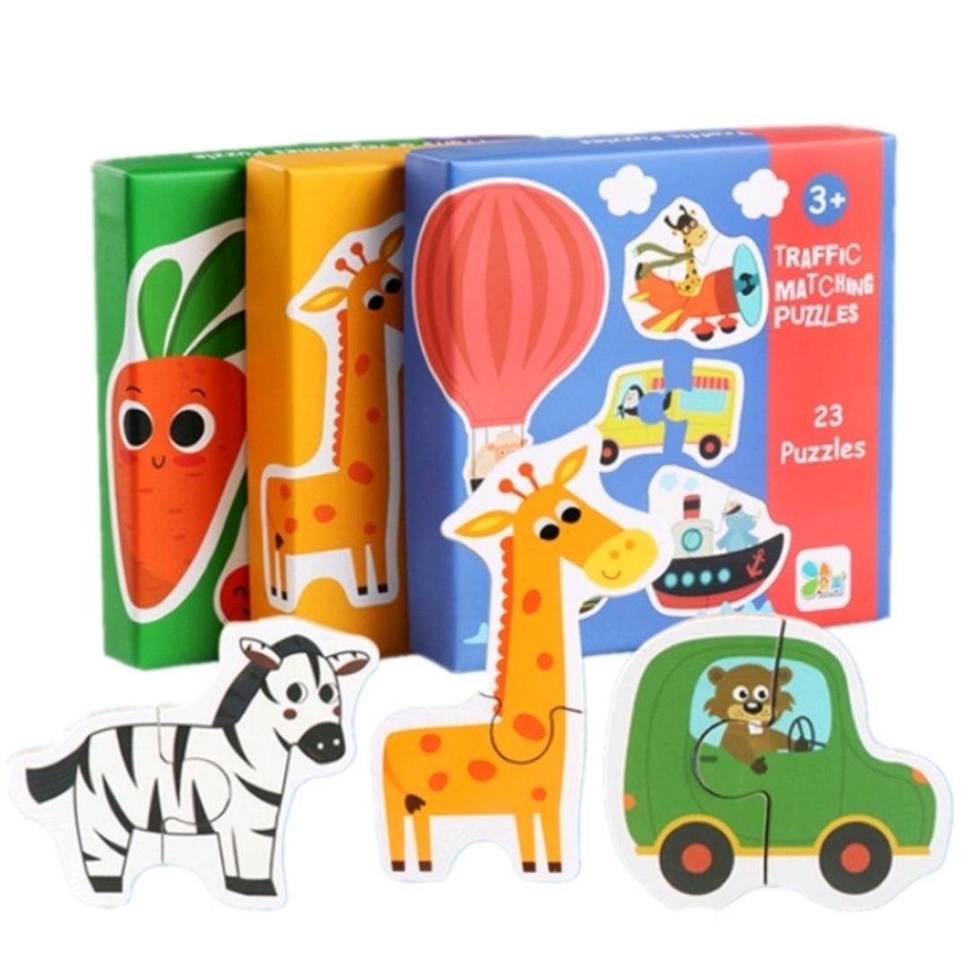 Wunderkind Matching Puzzles Set, Hobbies & Toys, Toys & Games on Carousell