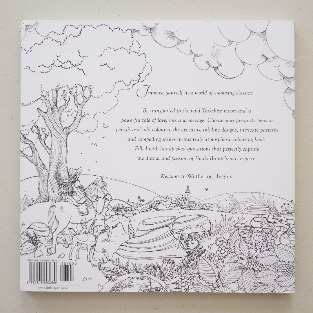 Wuthering Heights Coloring Book, Hobbies & Toys, Books & Magazines ...