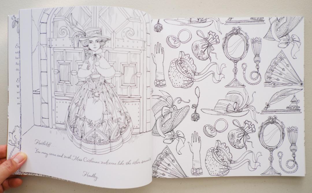 Wuthering Heights Coloring Book, Hobbies & Toys, Books & Magazines ...