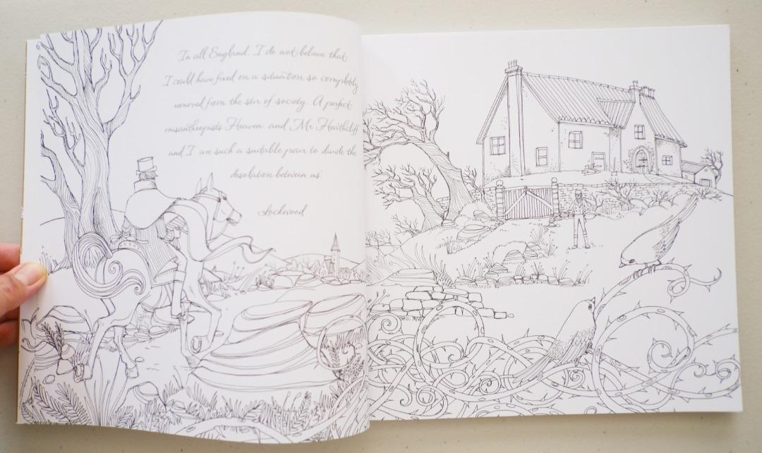 Wuthering Heights Coloring Book, Hobbies & Toys, Books & Magazines ...
