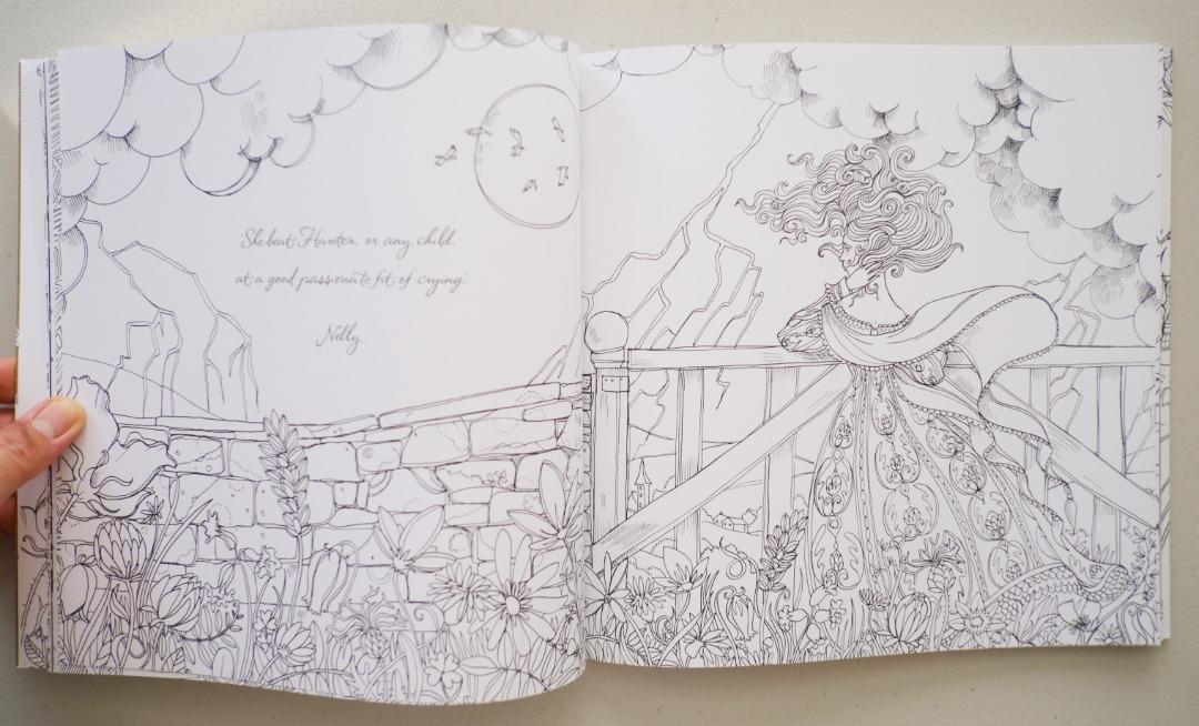 Wuthering Heights Coloring Book, Hobbies & Toys, Books & Magazines ...