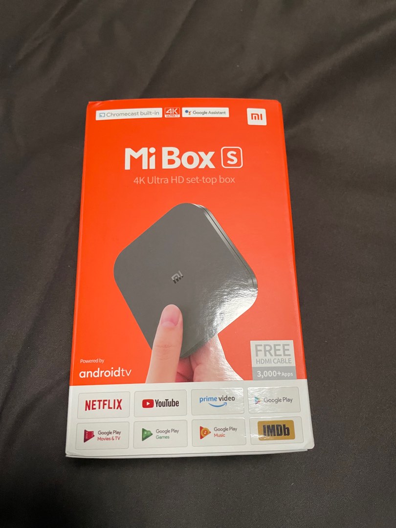 Xiaomi MiBox S 4K with Chromecast HDR, TV & Home Appliances, TV ...
