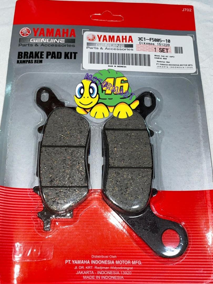 YAMAHA REAR BRAKE PAD NMAX, Motorcycles, Motorcycle Accessories on ...