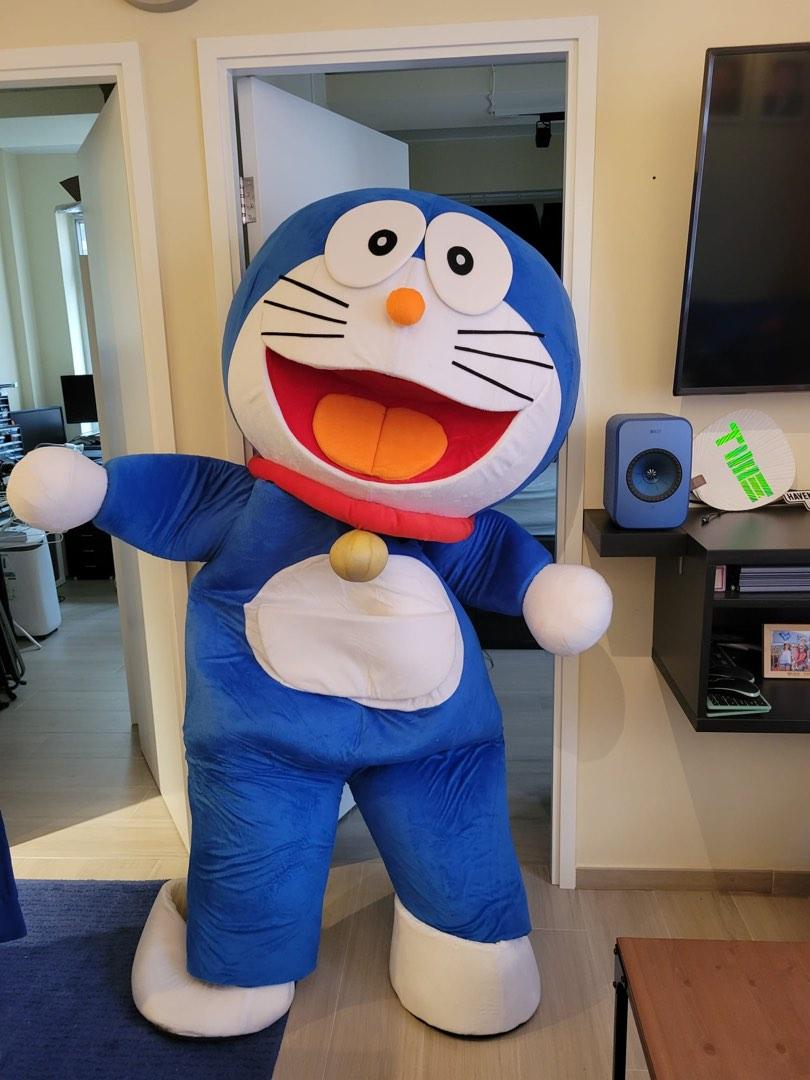 1:1 等身大 多啦A夢 叮噹 doraemon halloween cosplay 衫 costume, 興趣及遊戲, 玩具 & 遊戲類 ...