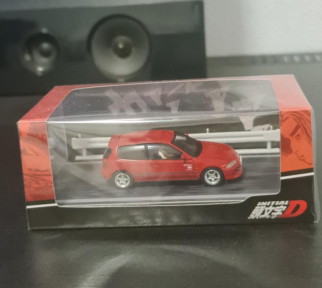 1/64 hobby japan initial d civic EG6 diorama, Hobbies & Toys, Toys ...