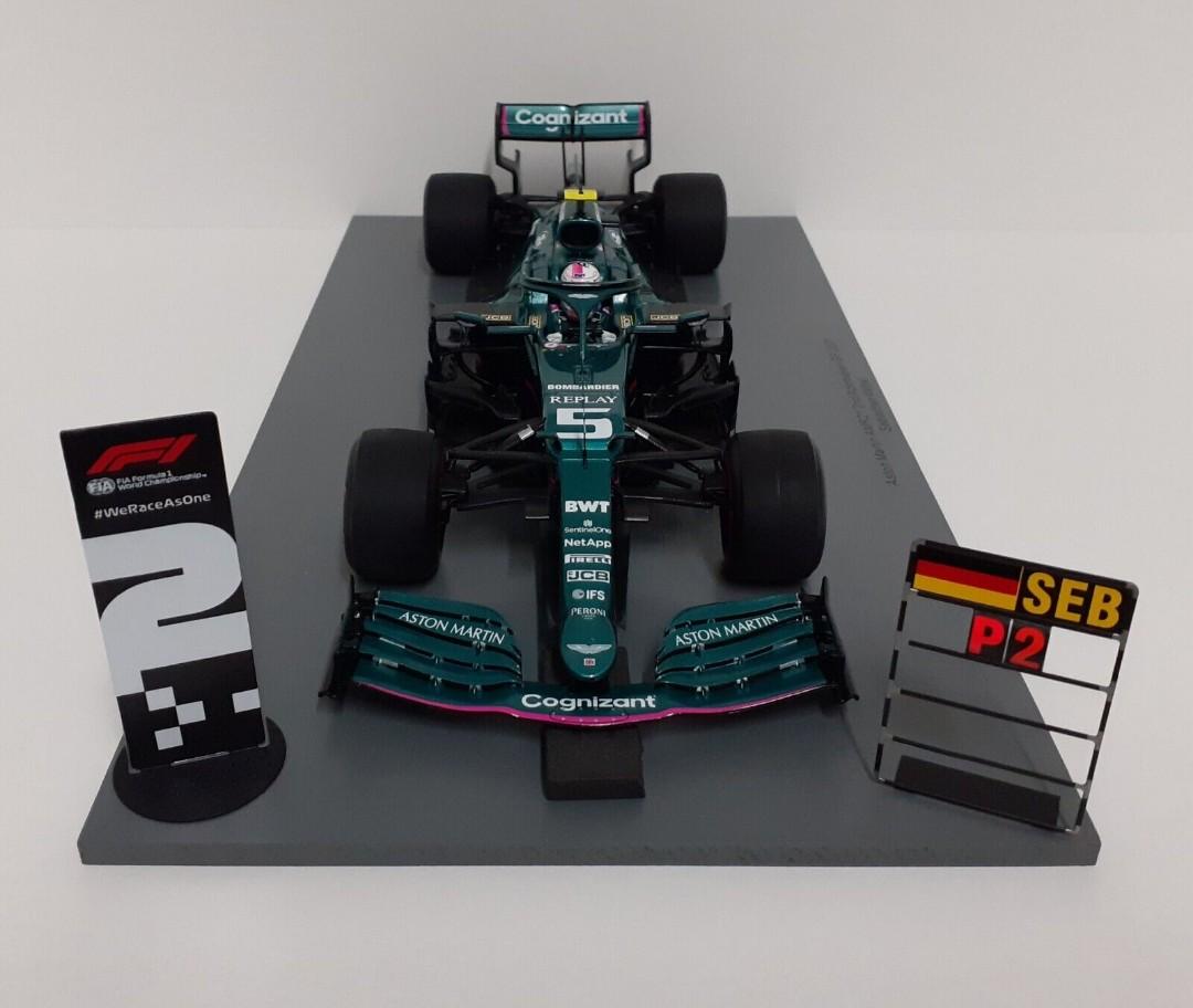Sebastian Vettel 2021 AMR21 Azerbaijan GP 2nd 1:18 Spark, Hobbies ...