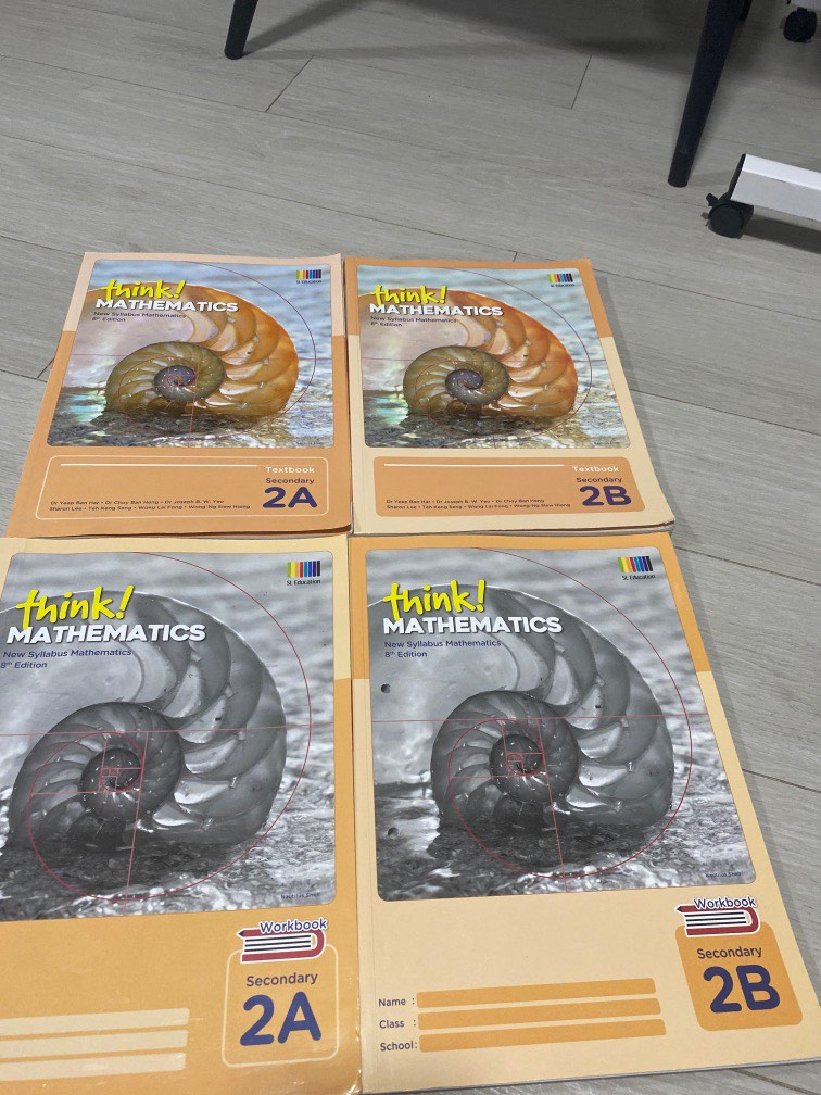 2022 Sec 2 Math textbooks and workbooks, Hobbies & Toys, Books ...