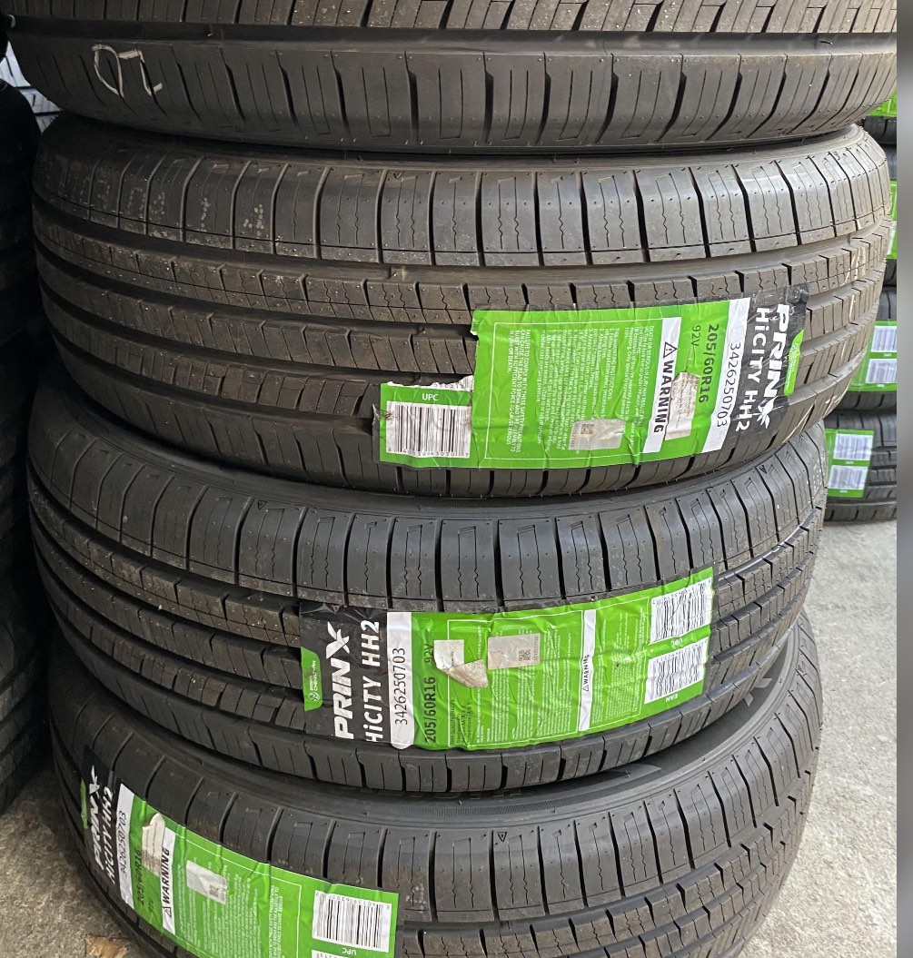 205-65-r16 Prinx thailand tire Brandnew, Car Parts & Accessories, Mags ...