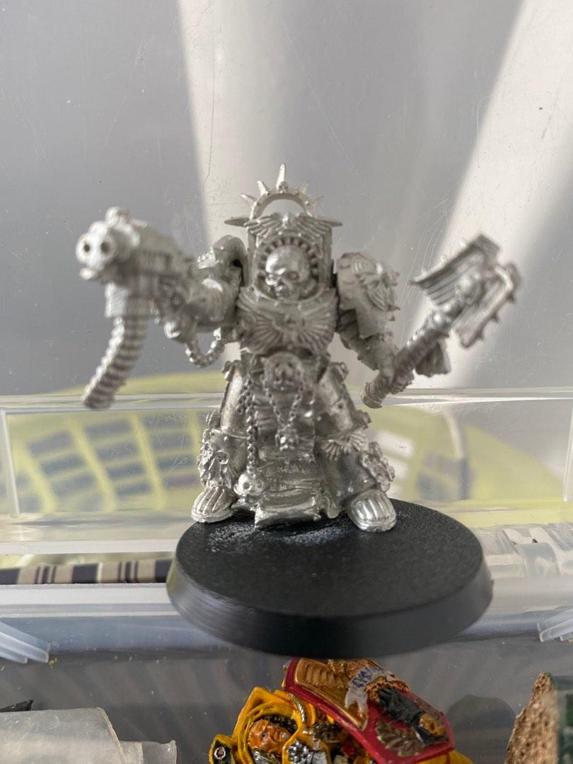 40k Space Marine Terminator Chaplain (metal), Hobbies & Toys ...