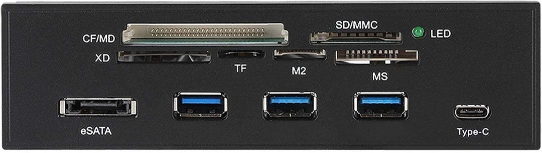 5.25in PC Front Panel Internal Card Reader, Multifunction Internal Card ...