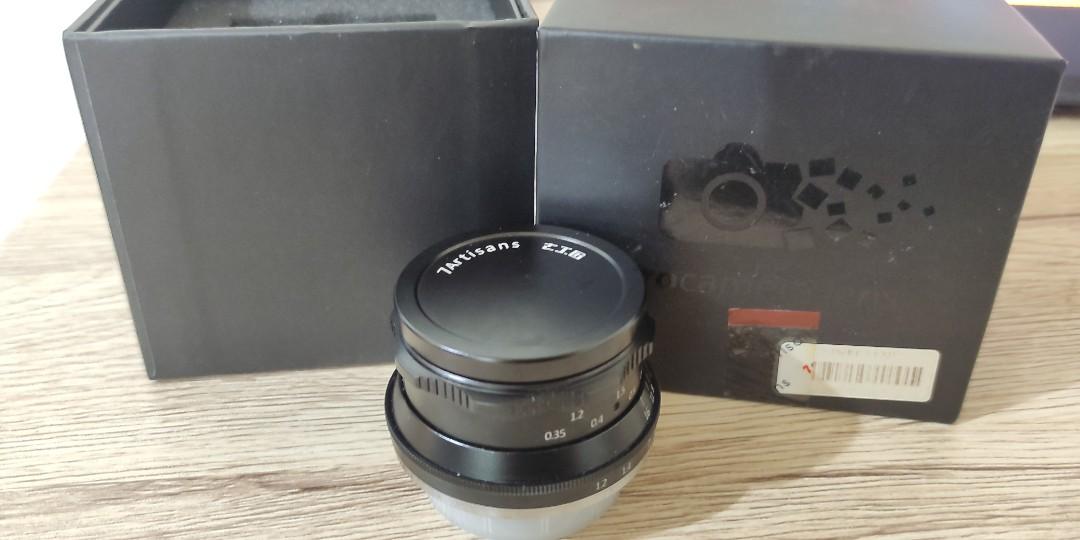 7 Artisan Lens 35mm F1.2, Photography, Lens & Kits on Carousell