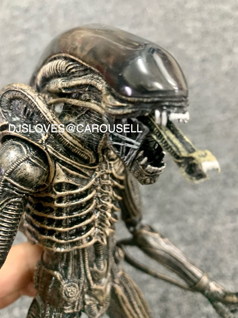 現 Neca 正版 aliens james Cameron concept alien warrior 占士金馬倫 異形續集 原構思概念 ...