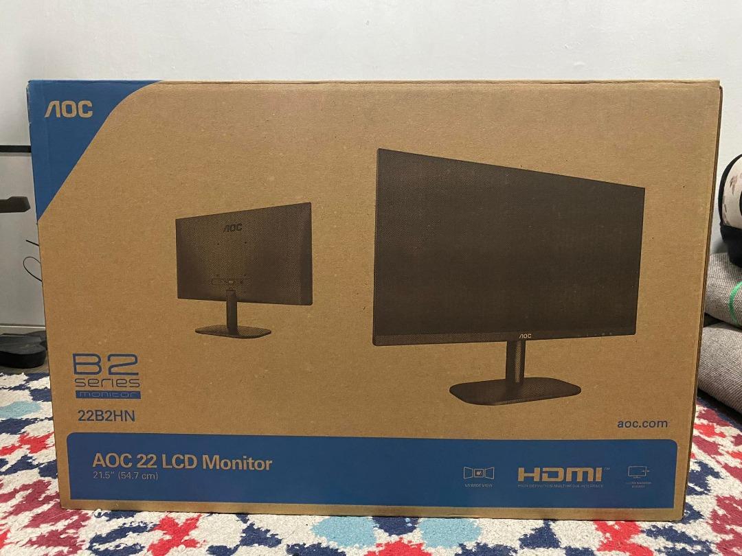 AOC 22B2HN - 21.5" (54.7cm) Full HD 75Hz VA Monitor, Computers & Tech ...