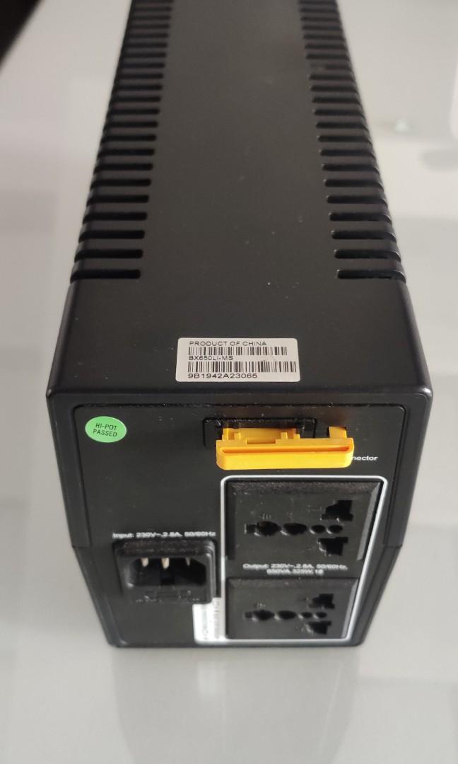 APC Back-UPS 650, Computers & Tech, Office & Business Technology on ...