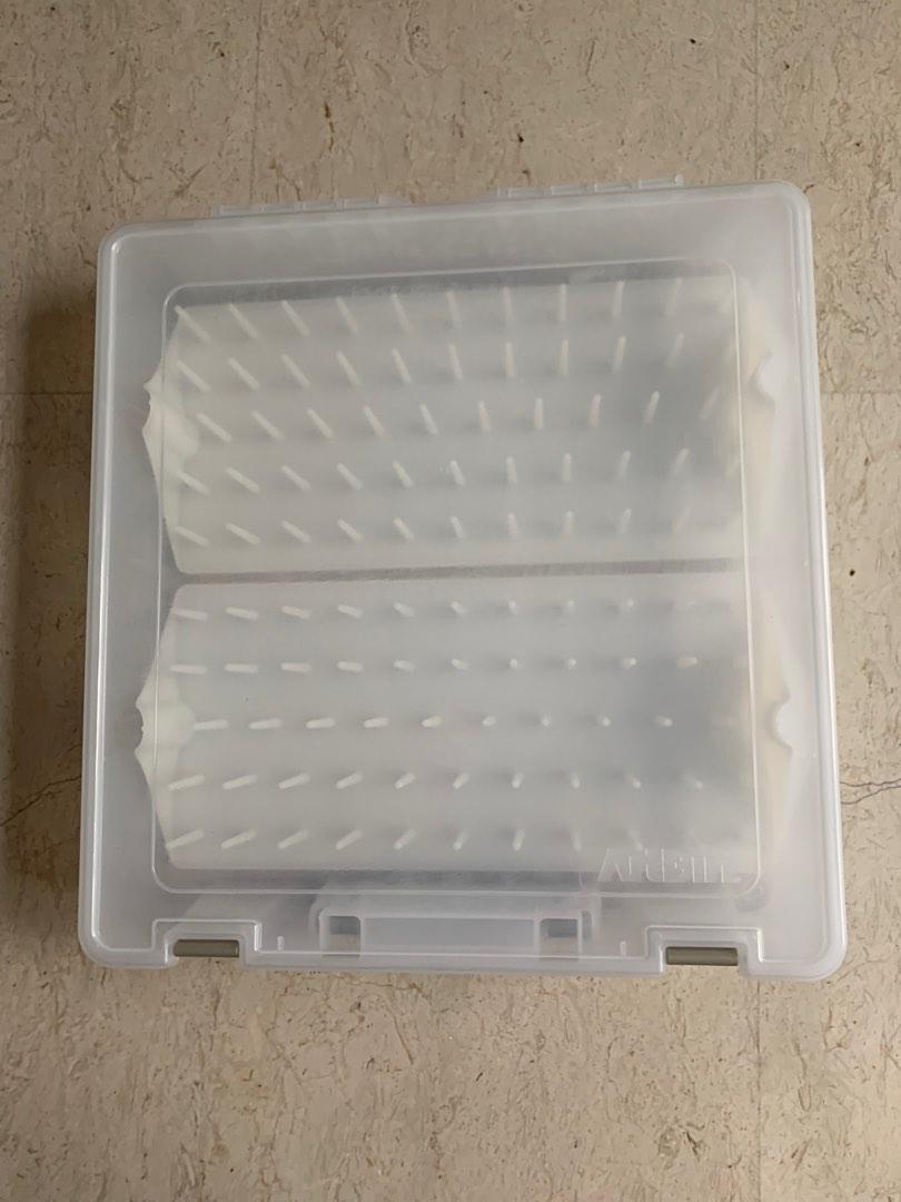 ArtBin sewing thread storage container with 2 removable thread trays ...