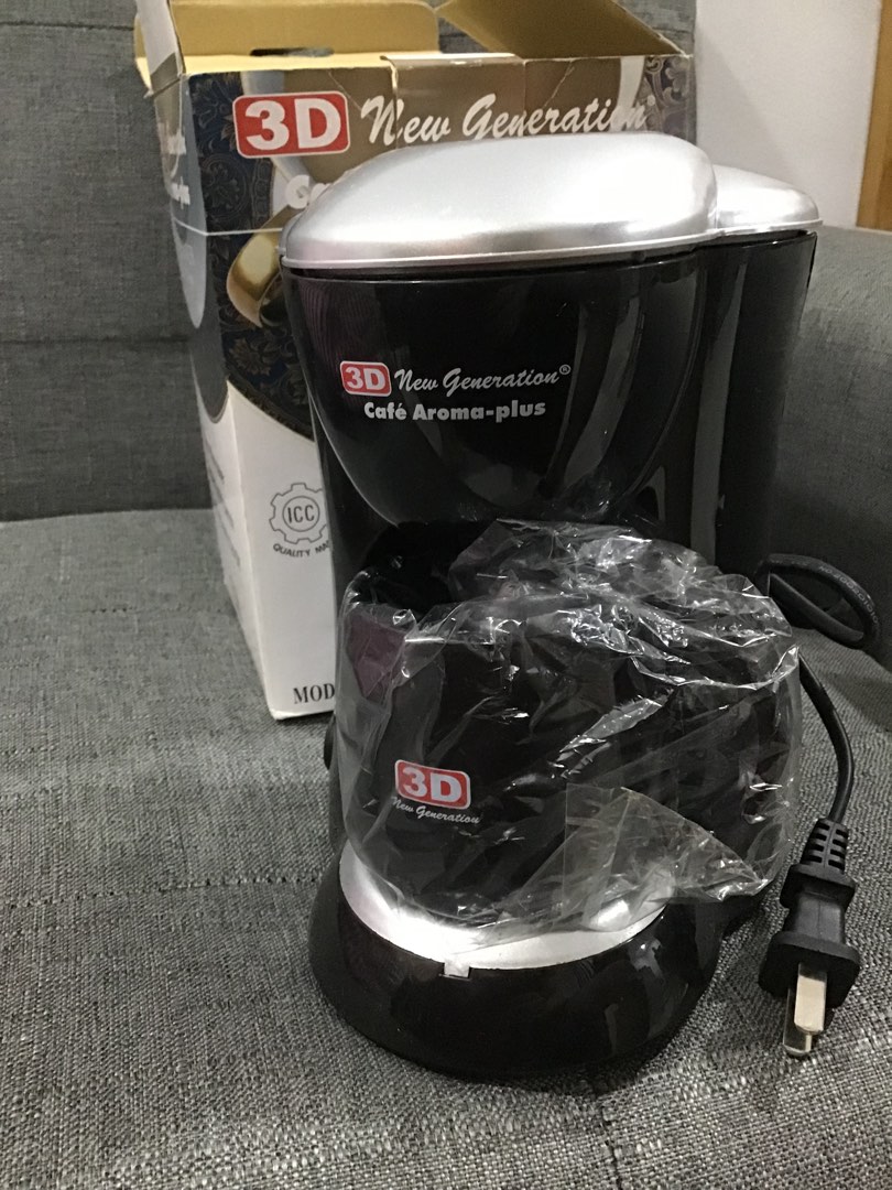 Authentic coffee maker brand new 3d new generation cafe aroma plus, TV ...