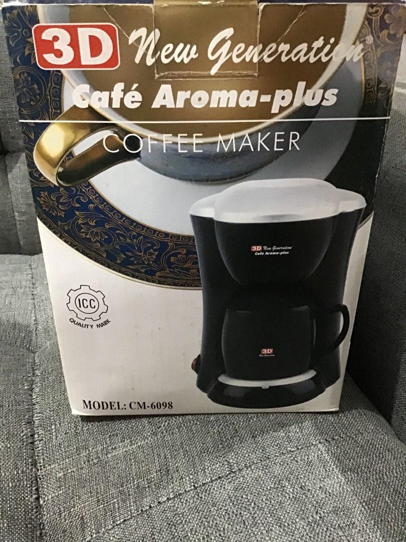 Authentic coffee maker brand new 3d new generation cafe aroma plus, TV ...