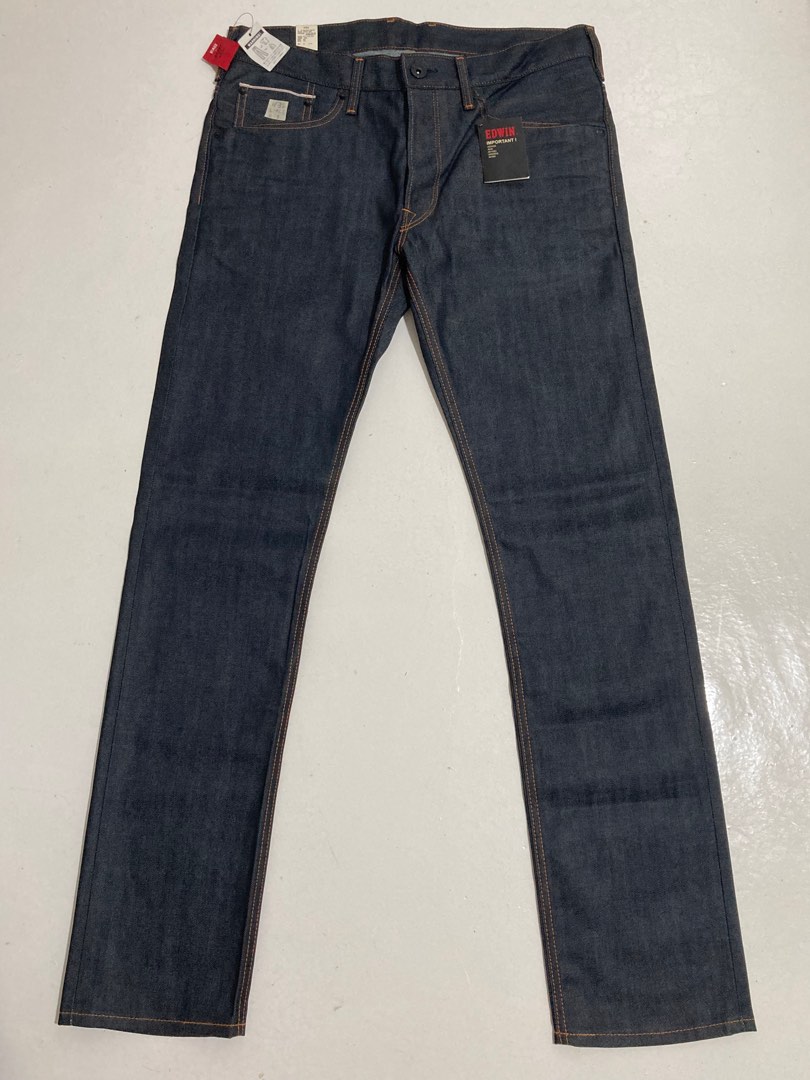 Authentic Edwin Deadstock Button Fly Selvage Japanese Special Indigo ...