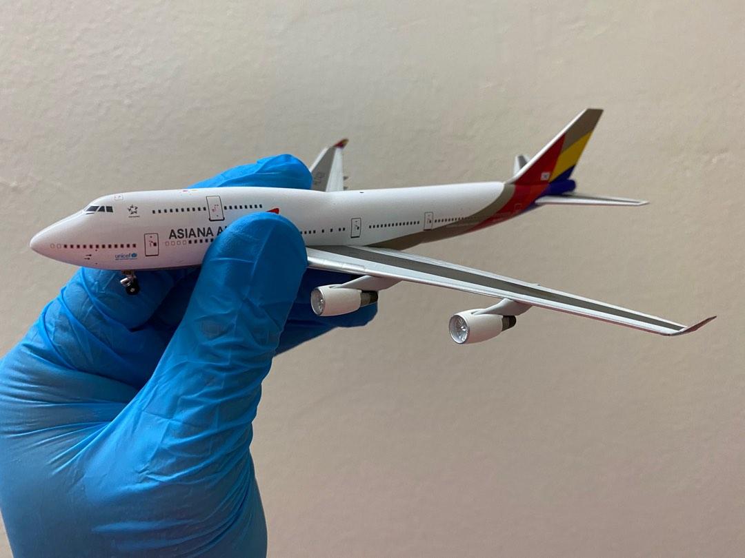 Aviation400 Asiana Airlines Boeing 747-400, Hobbies & Toys, Toys ...