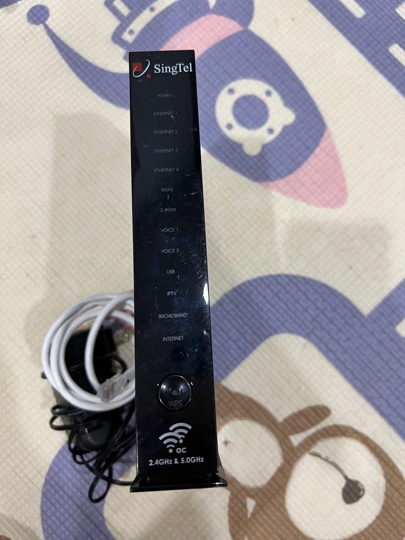 AZTECH FG7003GRV (AC) Dual band gigabit wireless ac Modem, Computers ...