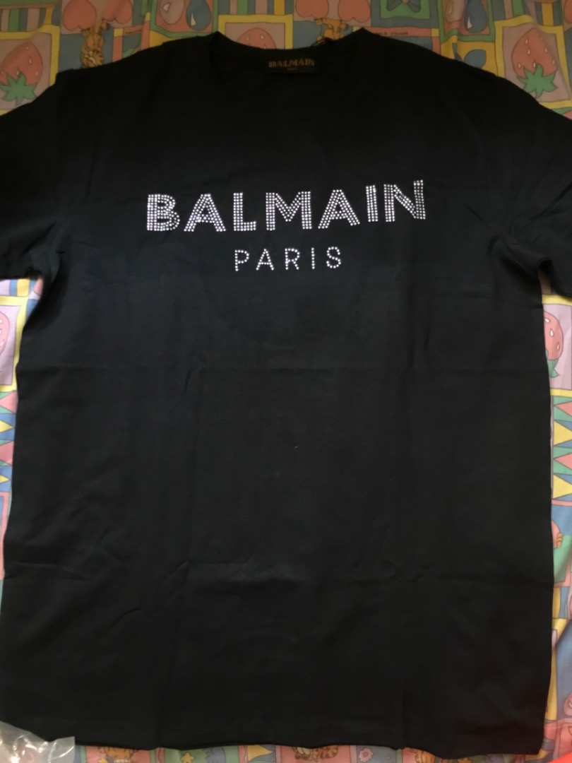 Balmain shirt, Men's Fashion, Tops & Sets, Tshirts & Polo Shirts on ...