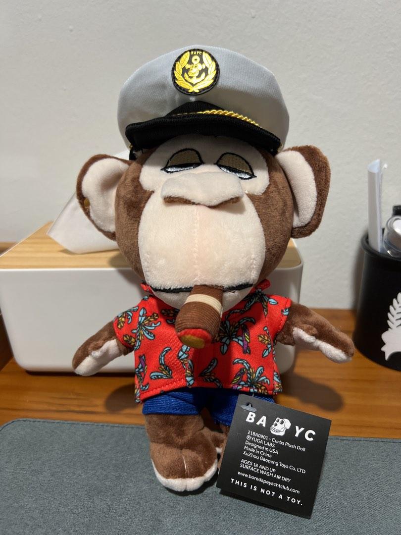 BAYC Curtis Plush Toy Limited Edition, Hobbies & Toys, Memorabilia ...