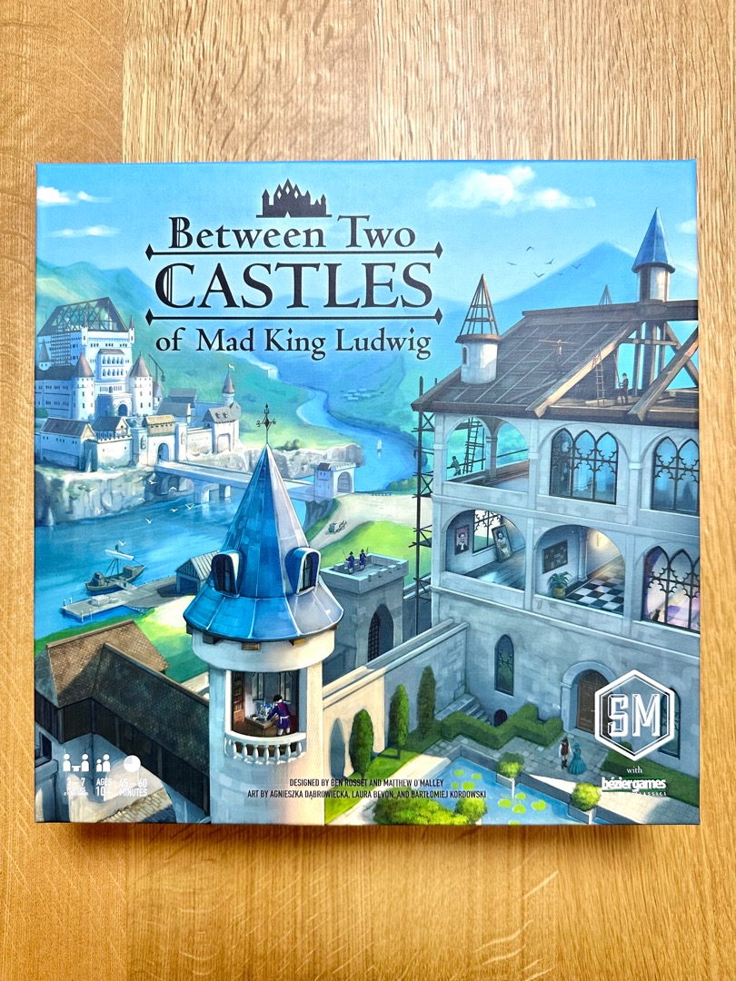 Between Two Castles of Mad King Ludwig board game, Hobbies & Toys, Toys ...