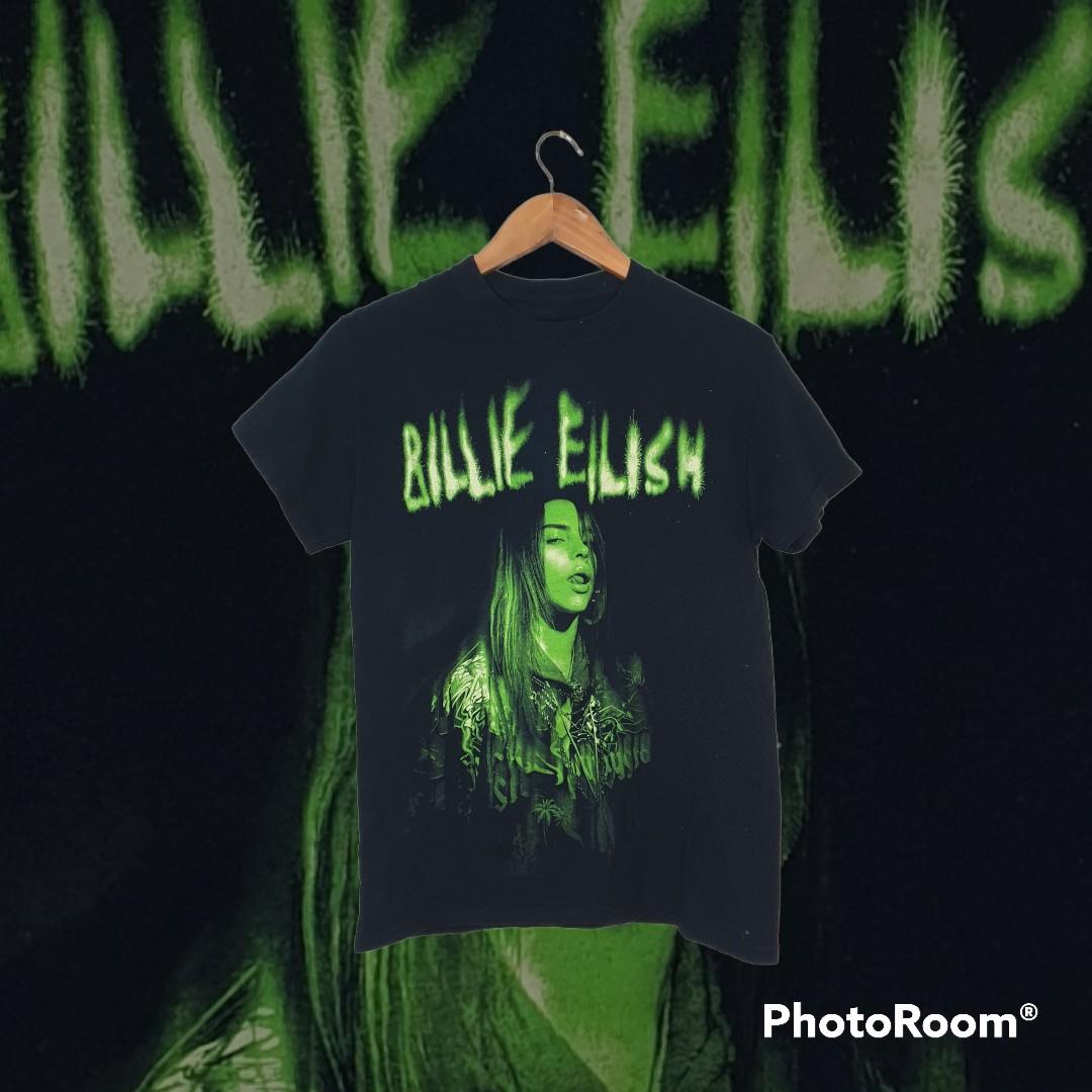 BILLIE EILISH MERCH TOUR BIG PRINT, Men's Fashion, Tops & Sets, Tshirts ...