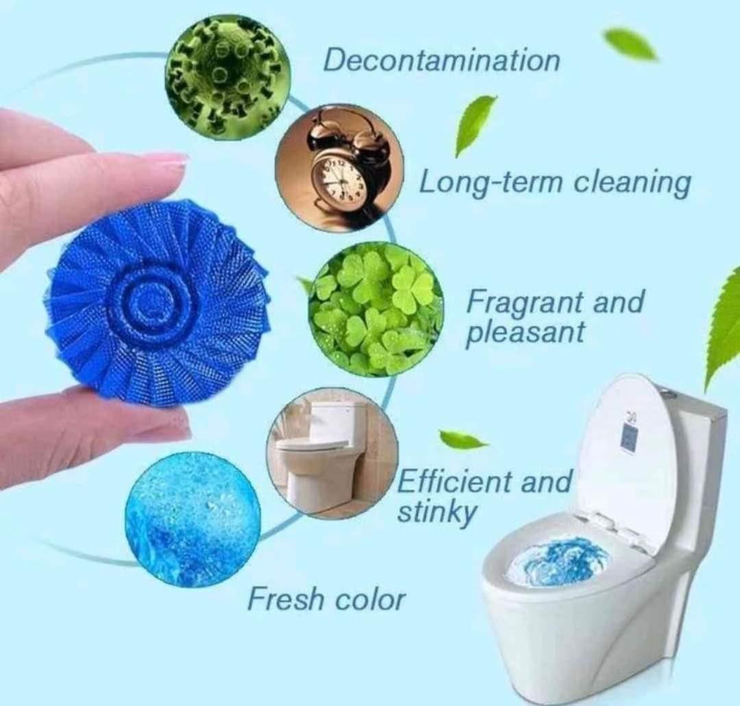 Bleach block Toilet cleaner, Furniture & Home Living, Cleaning ...
