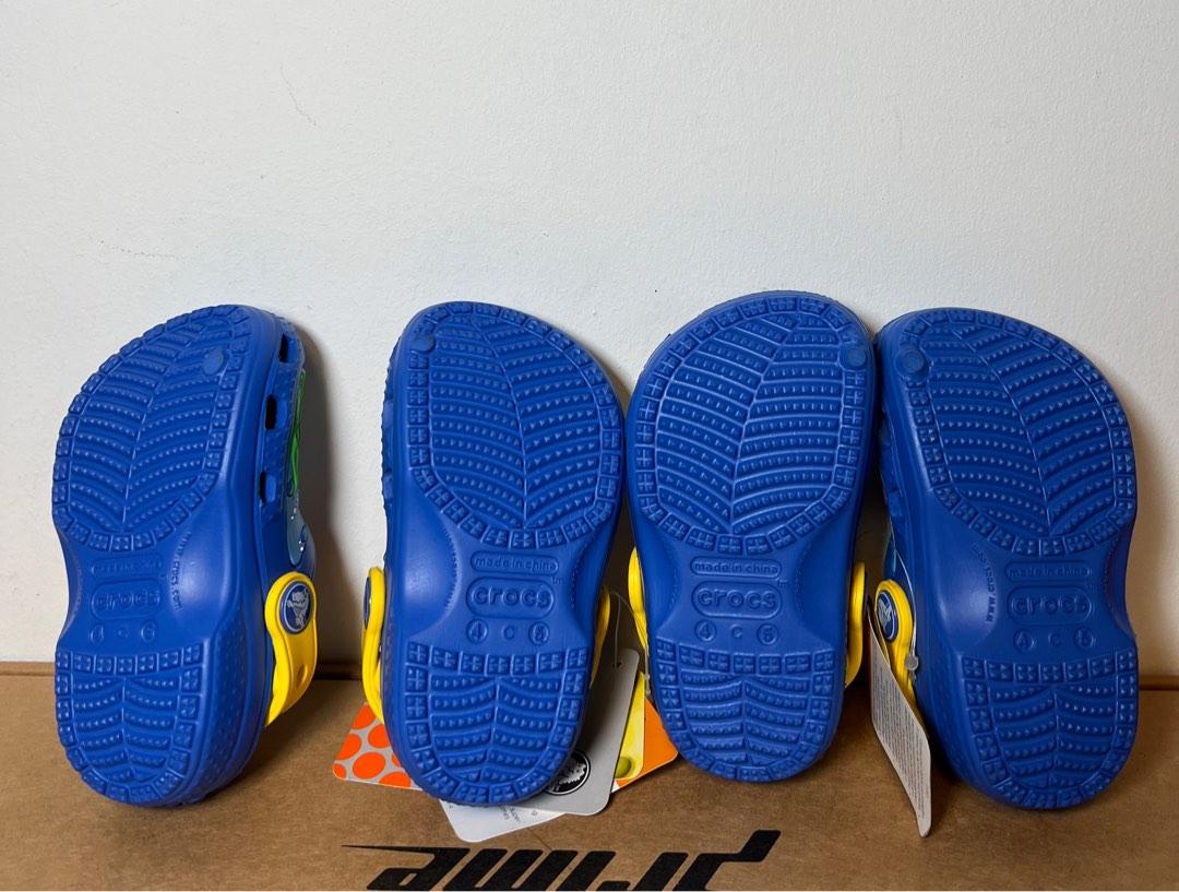 Blue & Yellow Crocs x SpongeBob Undersea Discover Clog - Kids, Babies ...