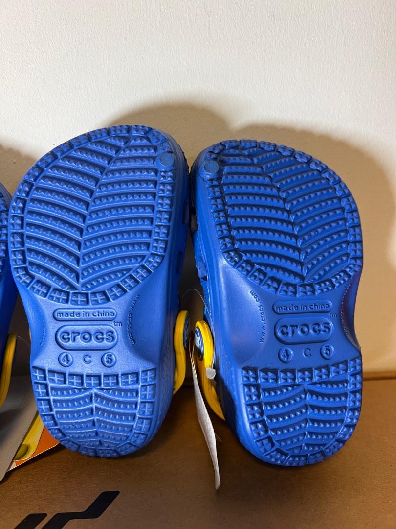 Blue & Yellow Crocs x SpongeBob Undersea Discover Clog - Kids, Babies ...