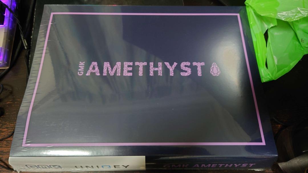BNIB GMK Amethyst Keycaps (White Base Kit), Computers & Tech, Parts ...