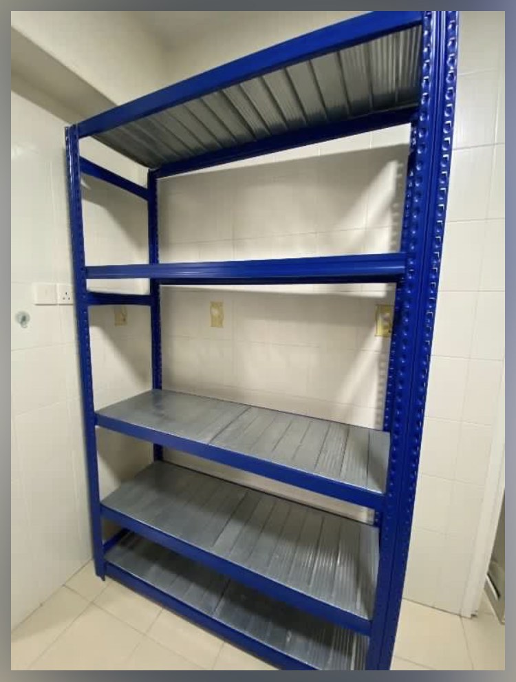 Boltless Galvanised Steel Storage Rack (made in Italy), Furniture ...