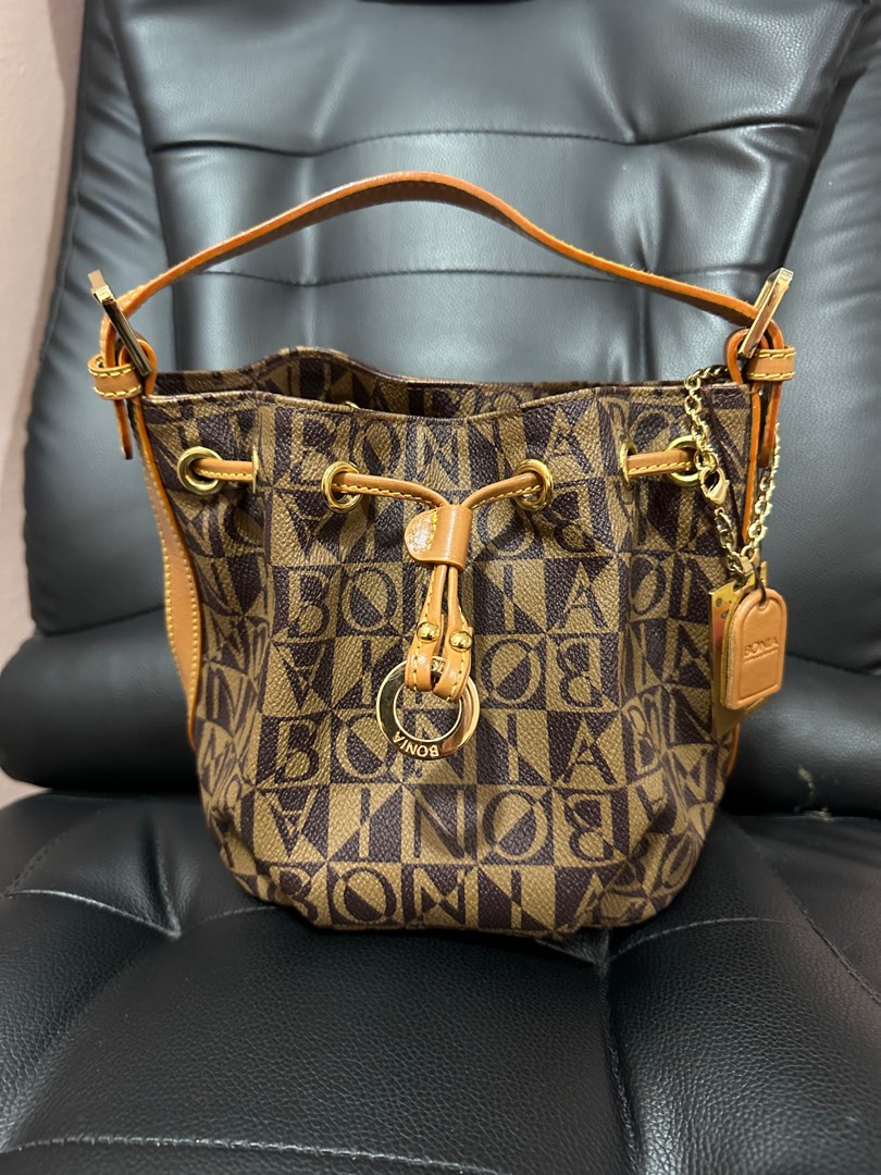 Bonia Bucket Bag Authentic, Luxury, Bags & Wallets on Carousell