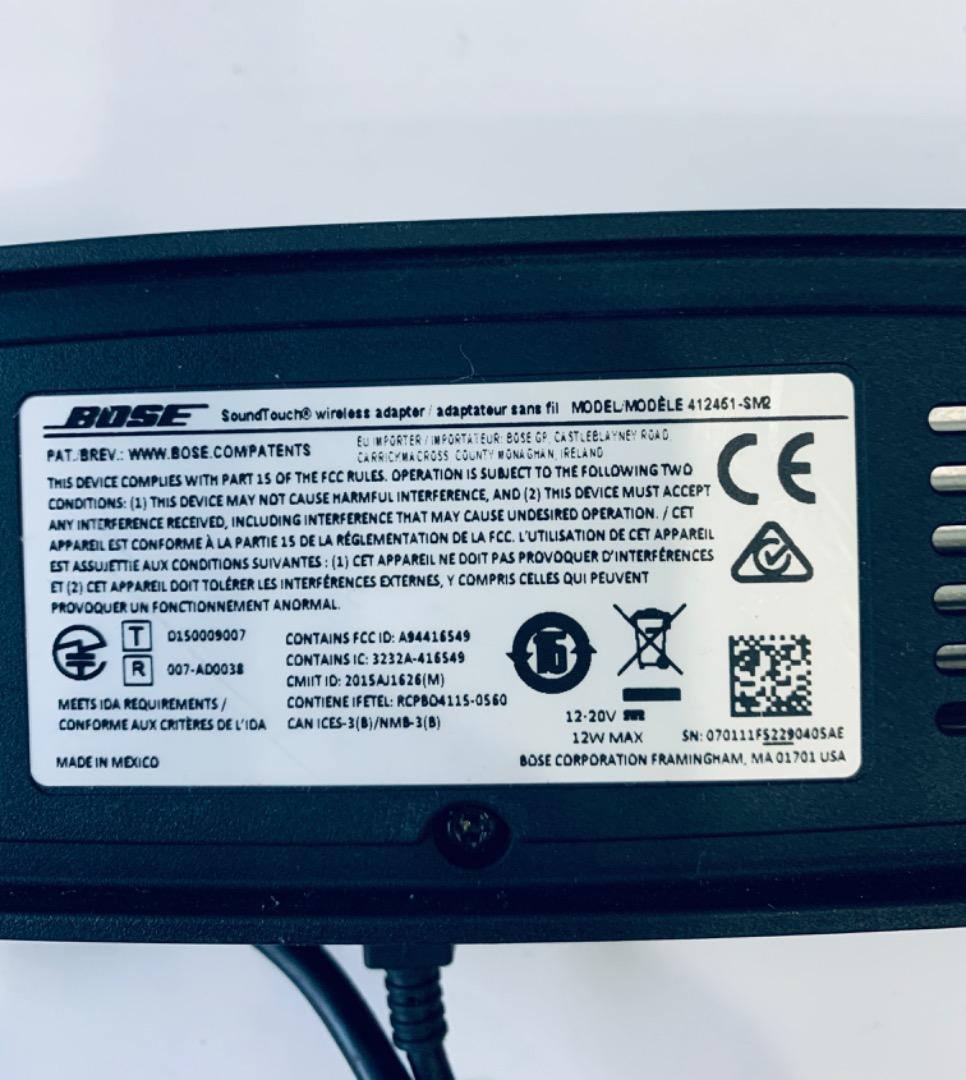 Bose Soundtouch Wireless Adapter, Audio, Other Audio Equipment on Carousell