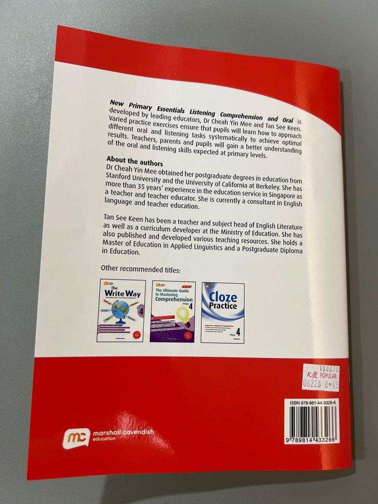 Brand new primary essentials English listening comprehension and oral primary 4 p4, Hobbies ...