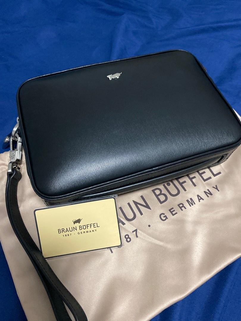 Braun Buffel, Women's Fashion, Bags & Wallets, Clutches on Carousell