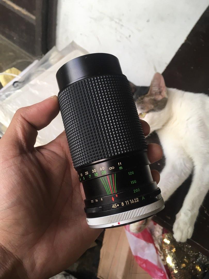 canon fd 80-200mm pmz 280, Photography, Lens & Kits on Carousell