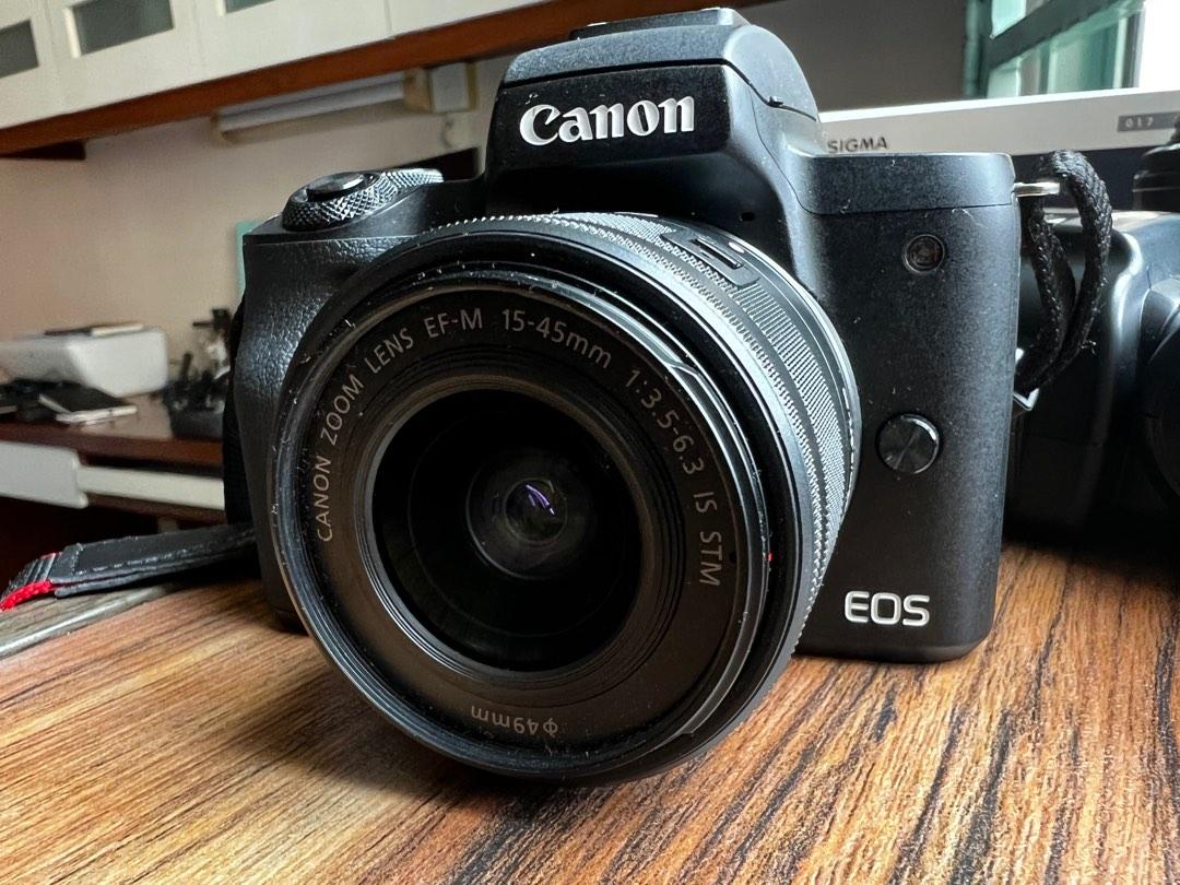 Canon M50 Mark II Whole Pakage, Photography, Cameras on Carousell