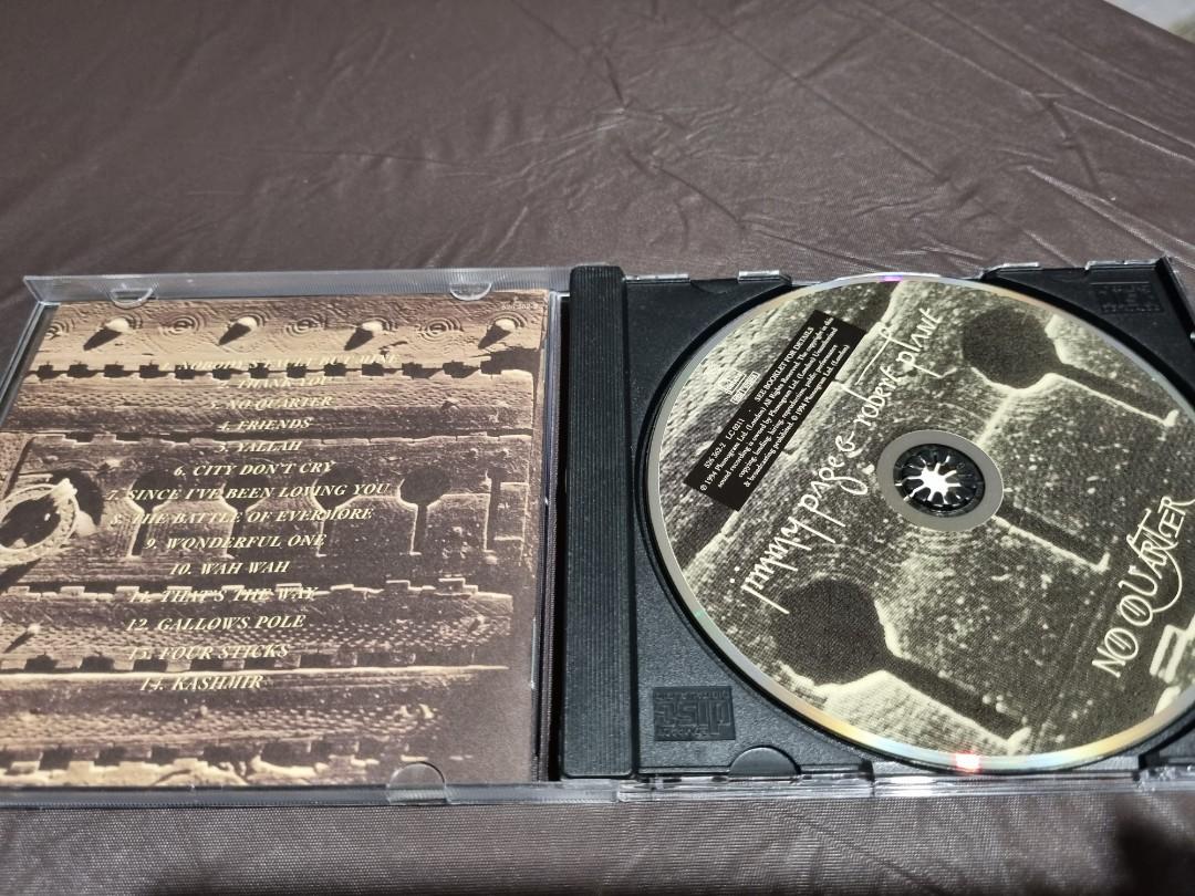 CD Jimmy Page Robert Plant No Quarter, Hobbies & Toys, Music & Media ...