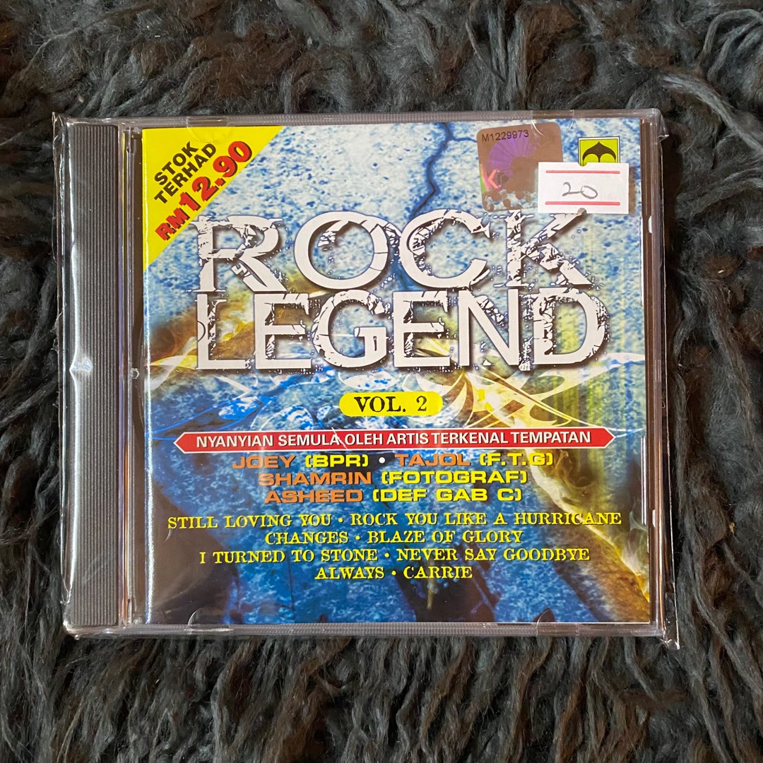 CD ROCK LEGEND vol 2, Hobbies & Toys, Music & Media, CDs & DVDs on ...
