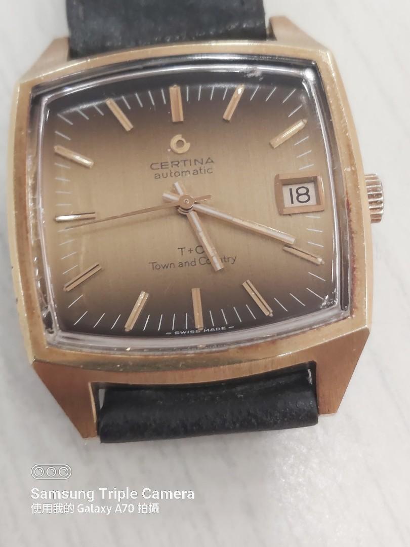 Certina T+C Town + Country, Luxury, Watches on Carousell