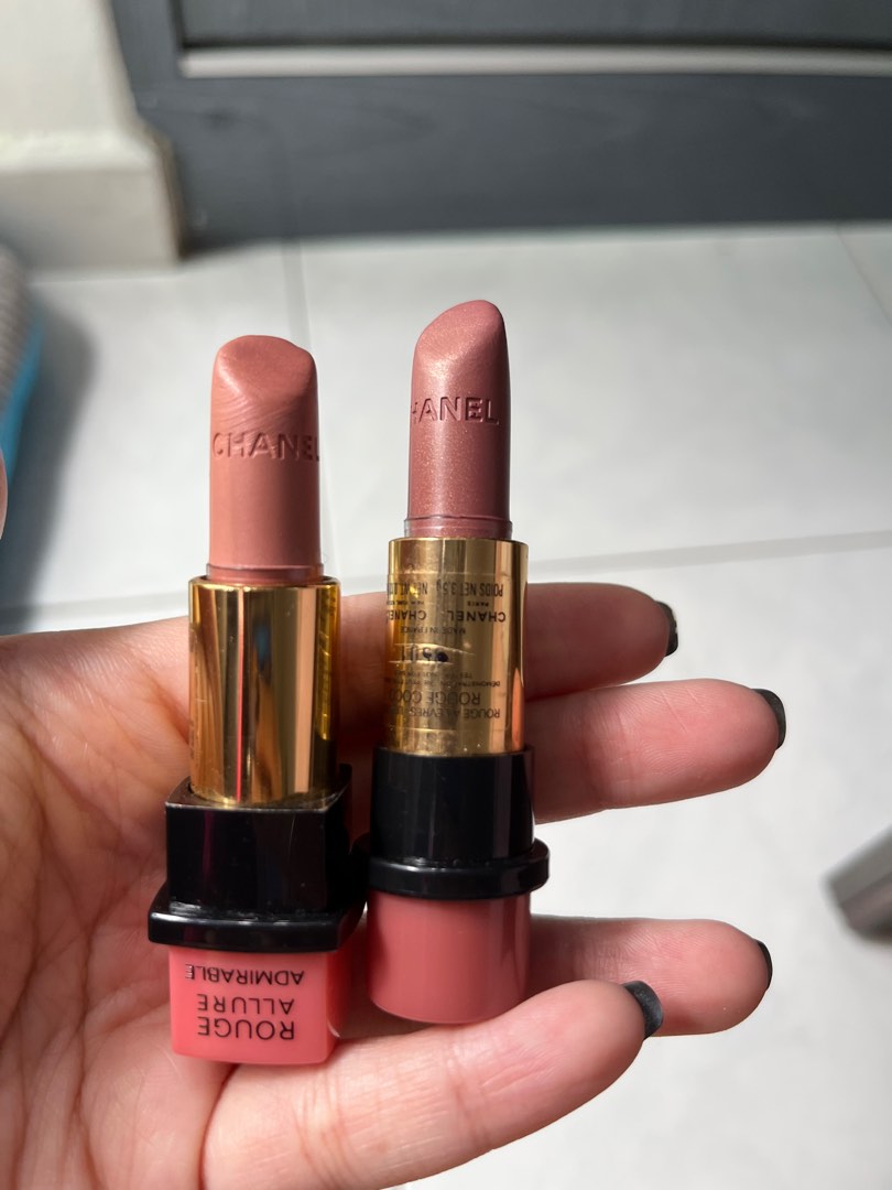 Chanel sample tester lipstick in 42 shade (remaining)metallic, Beauty ...