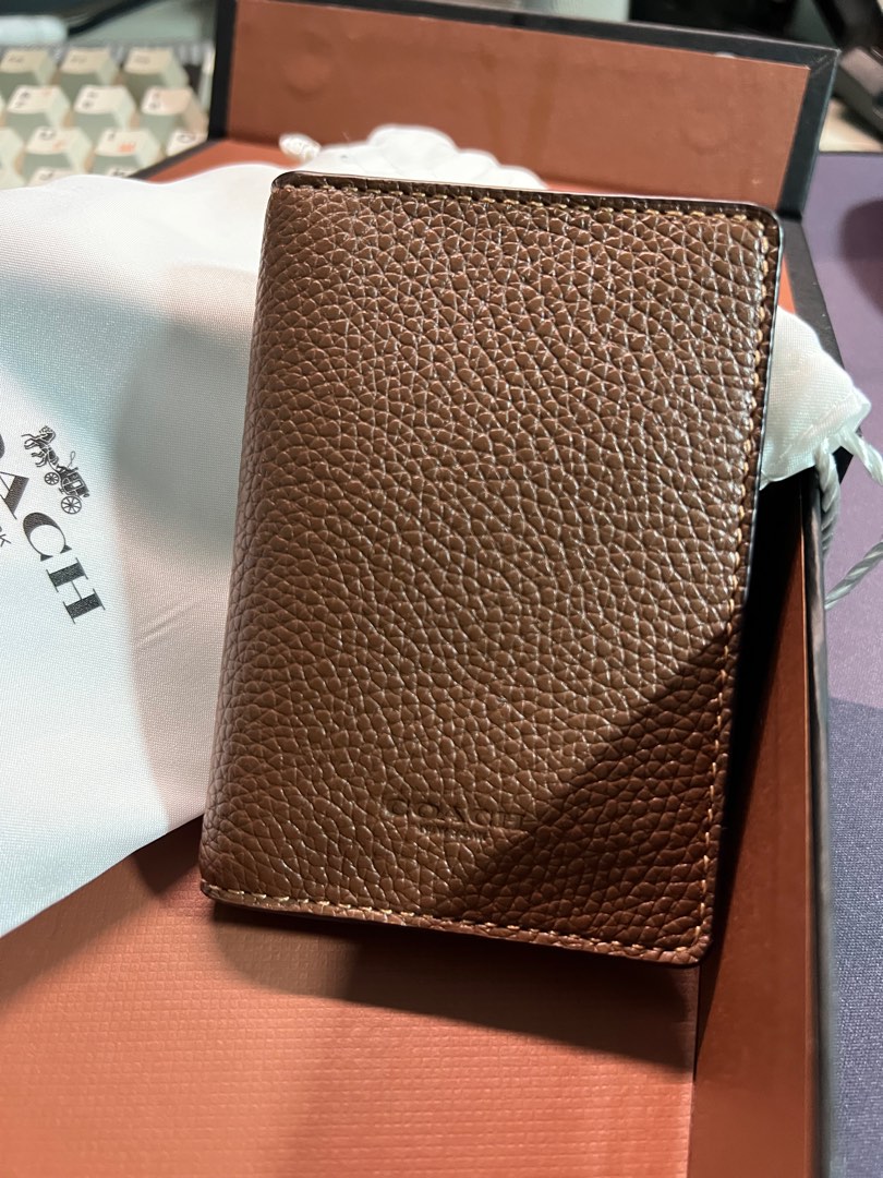 Coach Bi Fold Card Holder Mens Fashion Watches And Accessories