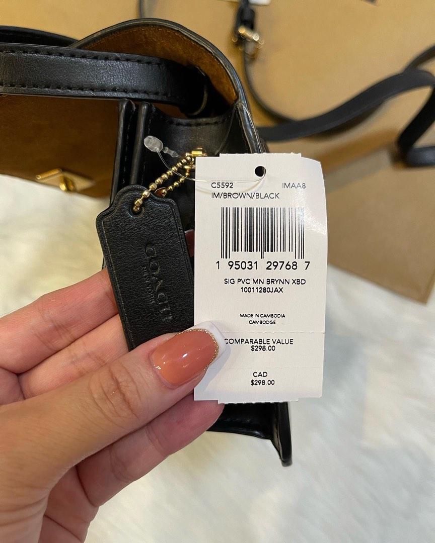 COACH MINI BRYNN CROSSBODY IN SIGNATURE CANVAS, Luxury, Bags & Wallets ...