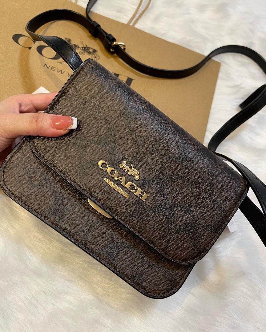 COACH MINI BRYNN CROSSBODY IN SIGNATURE CANVAS, Luxury, Bags & Wallets ...