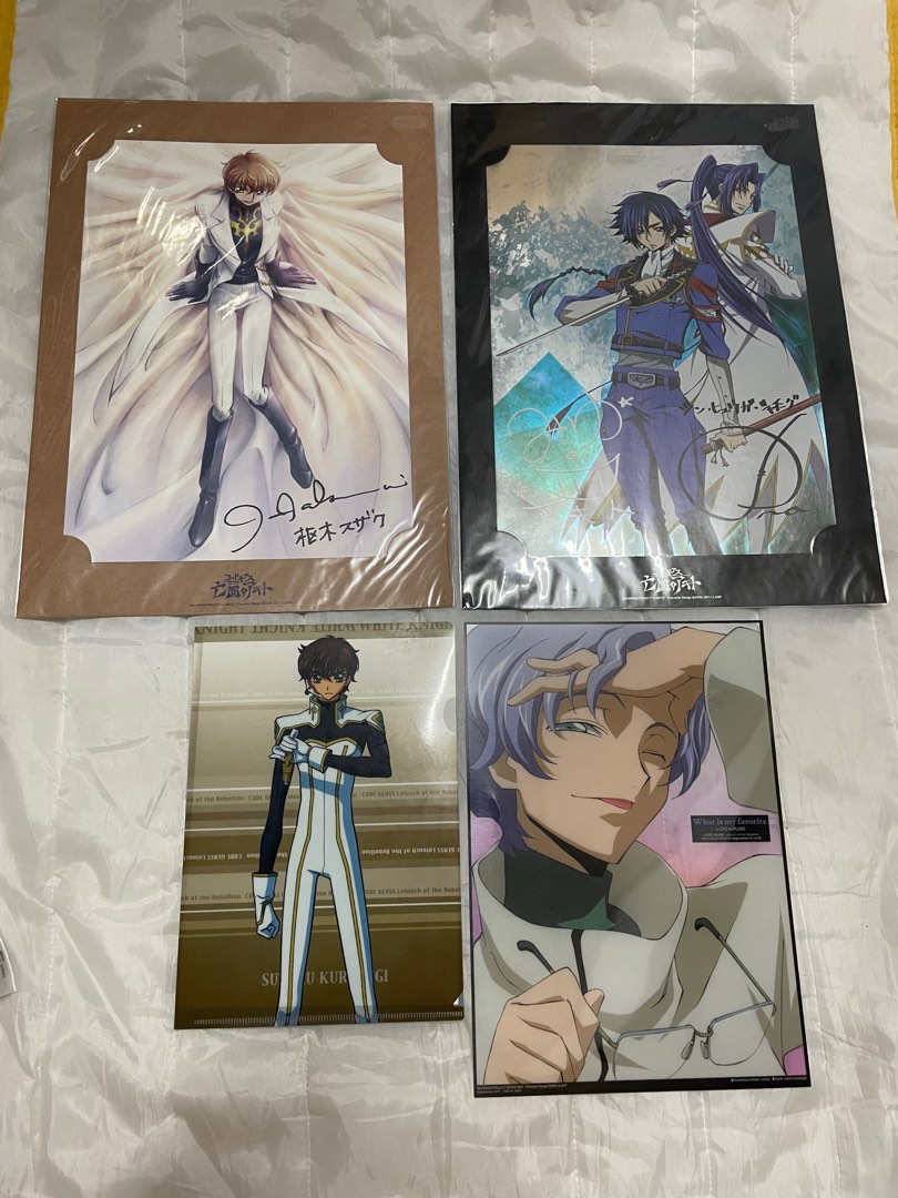 Code Geass collection, Hobbies & Toys, Collectibles & Memorabilia ...