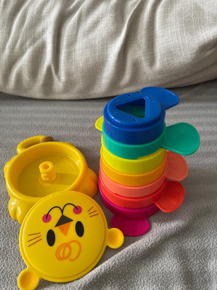 Colourful Lion Stacking Toy, Babies & Kids, Infant Playtime on Carousell