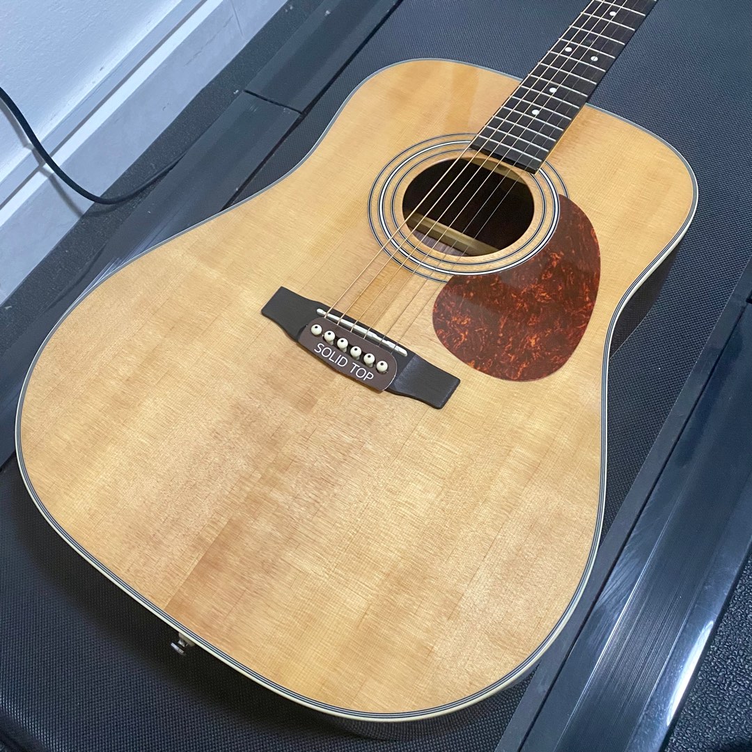 Cort Earth 80 Acoustic Guitar, Hobbies & Toys, Music & Media, Musical ...